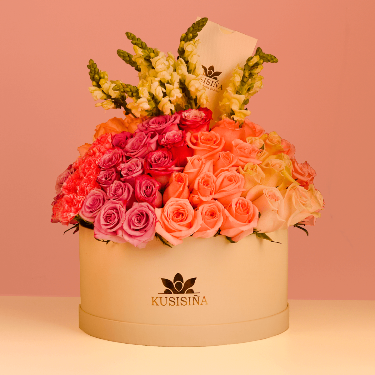 Box gigante de rosas - Florería Kusisiña